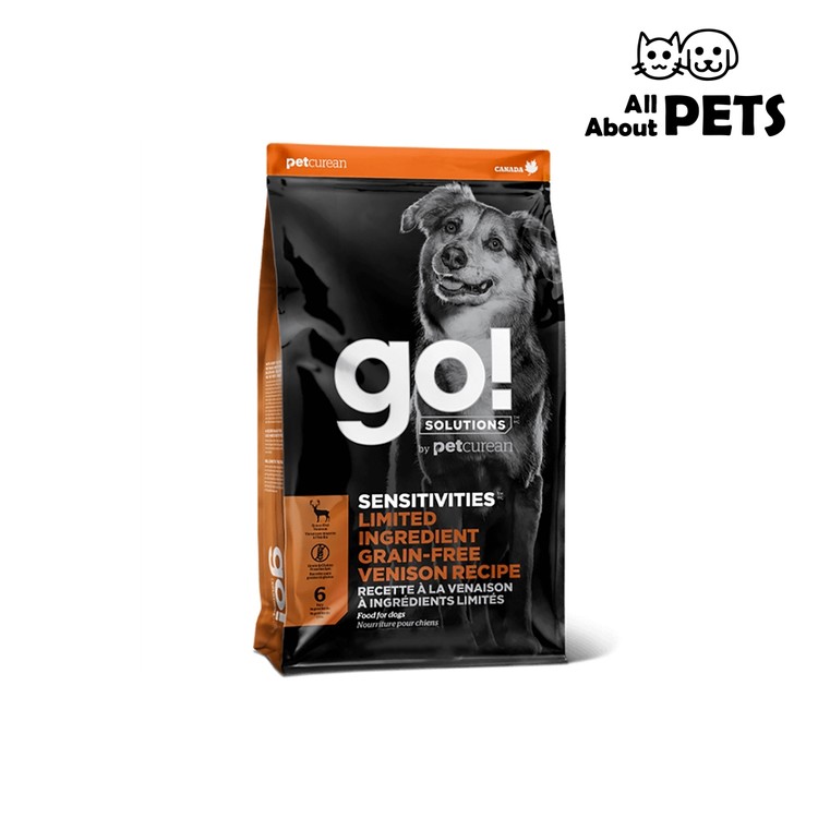 GO! | Sensitivities Limited Ingredient Grain-Free Venison Recipe Food ...